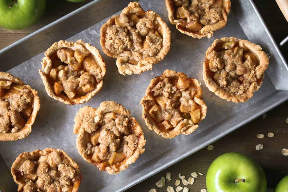 Gluten-Free Apple Crisp Cups » Wheat by the Wayside