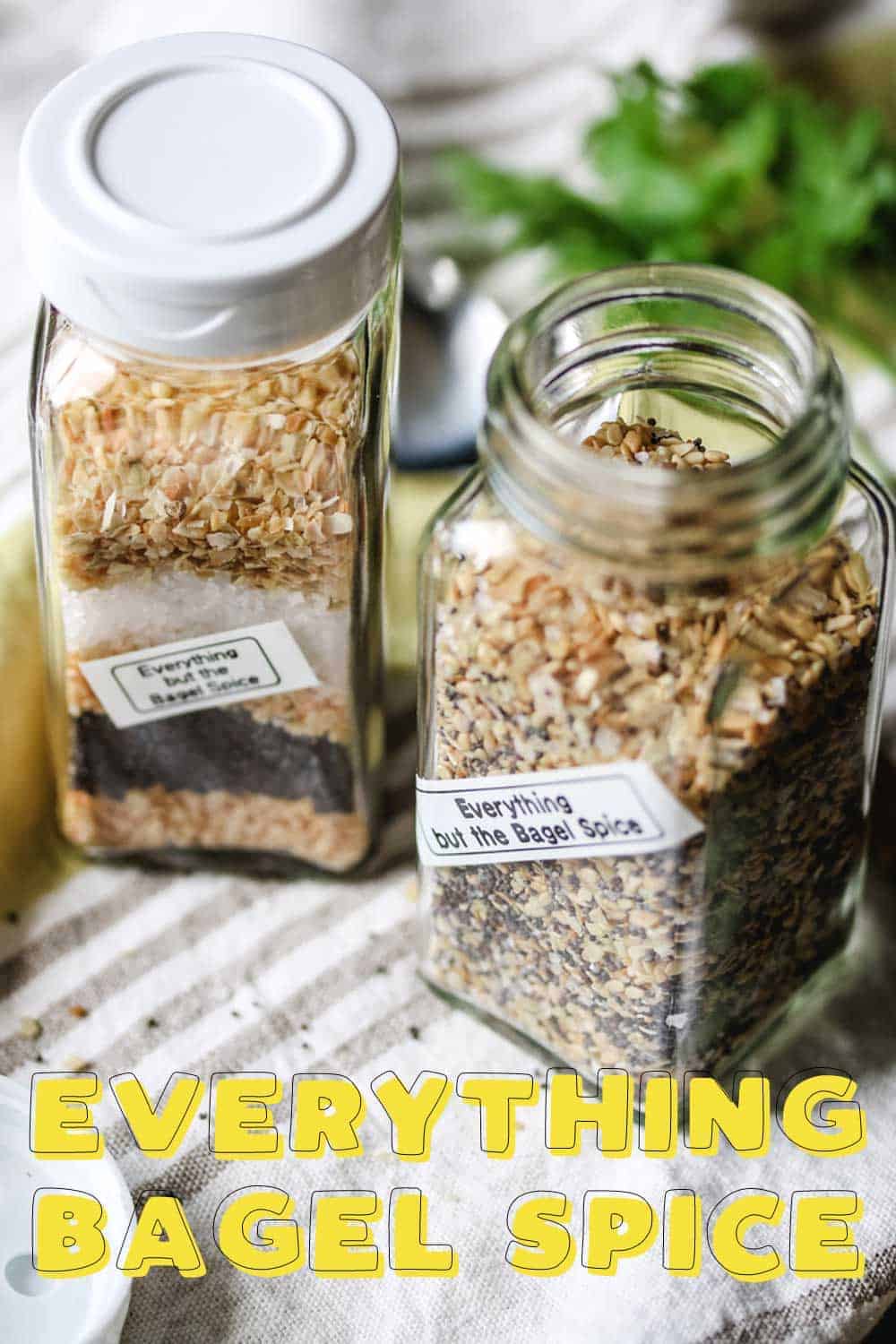 Everything Bagel Spice Blend... not just for bagels!