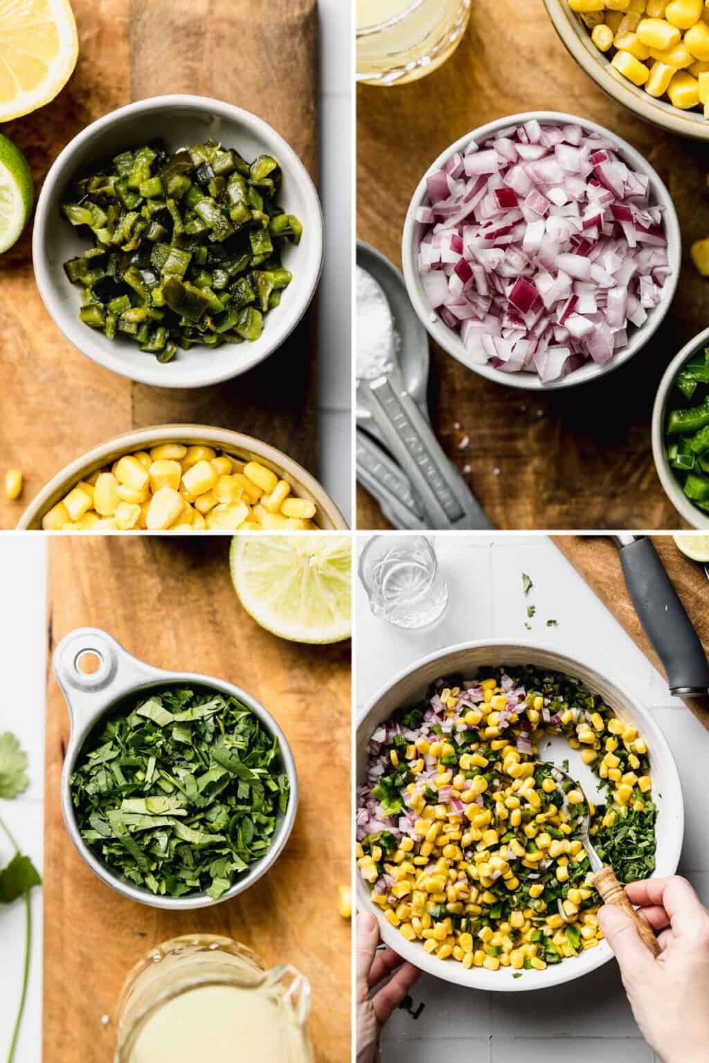 Roasted Chili Corn Salsa: Chipotle Copycat Recipe