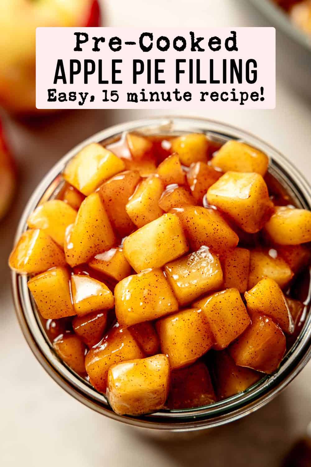 Pre-Cooked Apple Pie Filling Recipe (Gluten-Free)