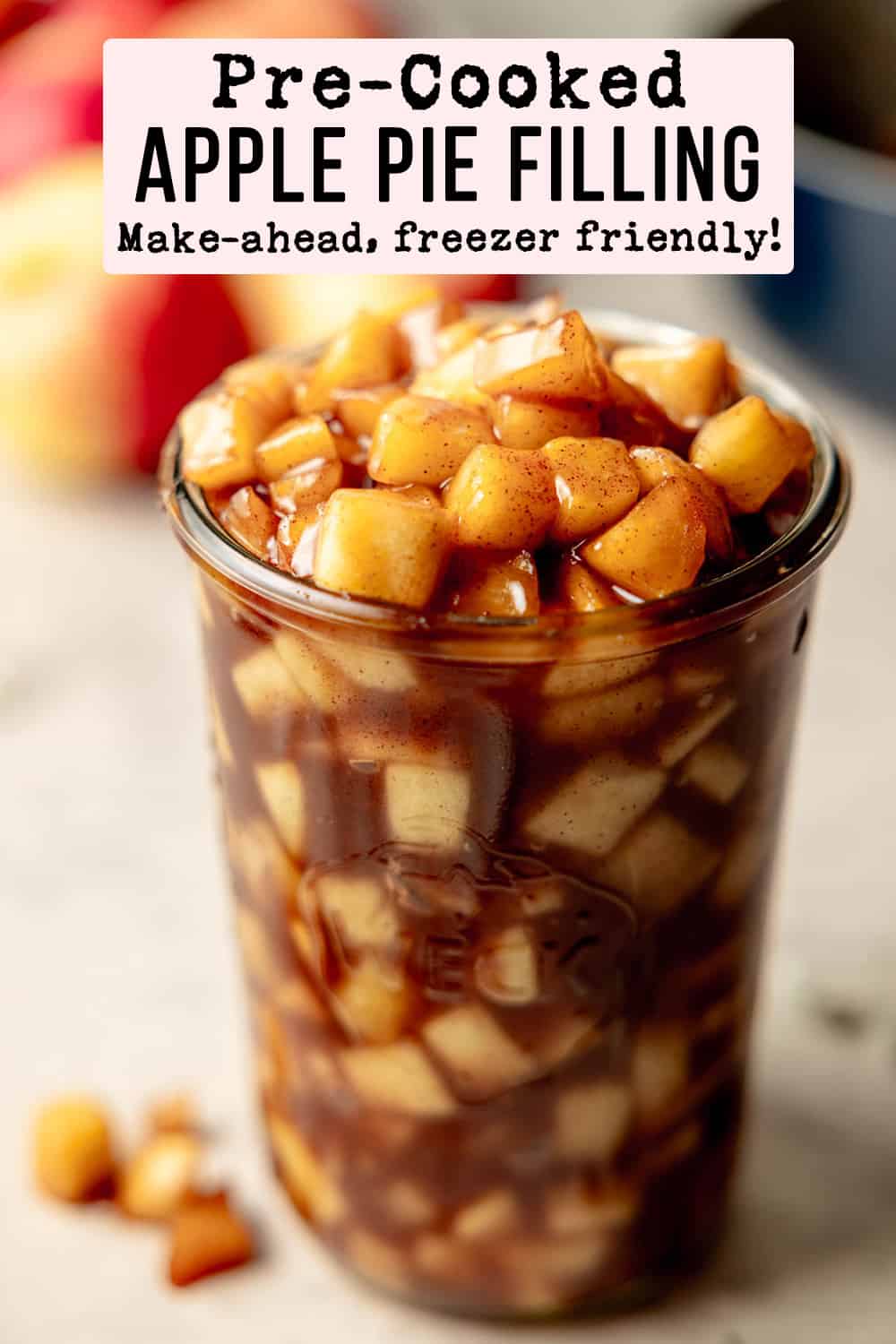 Pre-Cooked Apple Pie Filling Recipe (Gluten-Free)