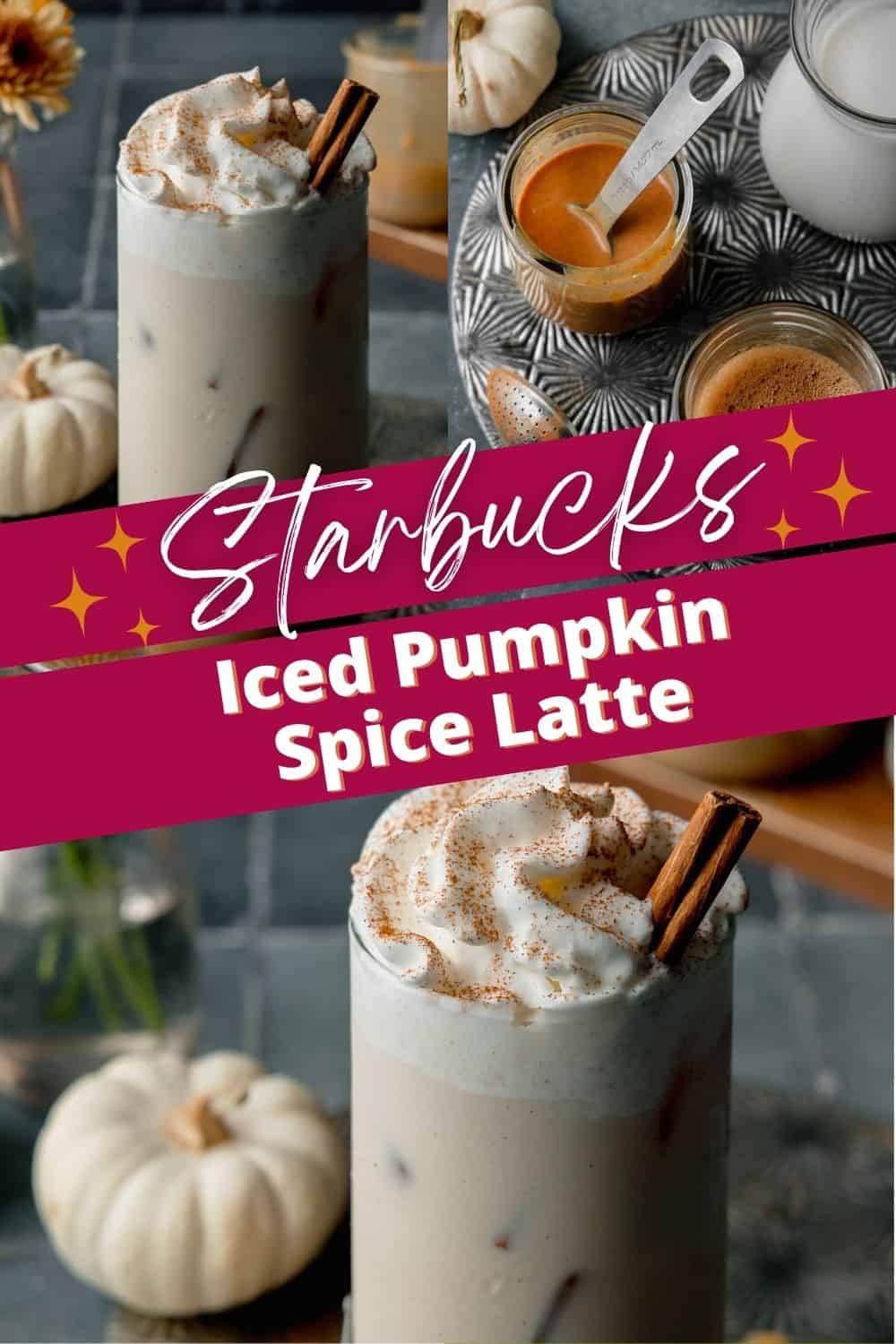 Starbucks Iced Pumpkin Spice Latte Recipe